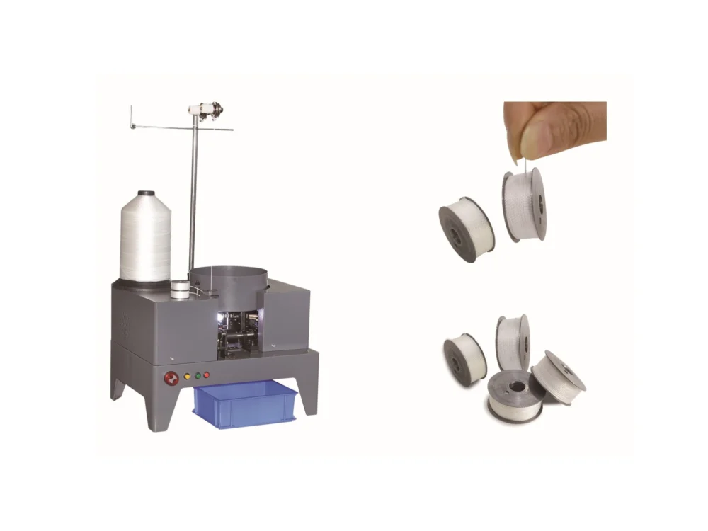 SS-6C AUTOMATIC ROTATING SHUTTLE BOBBIN WINDDER MACHINE – Super Sonic Impex